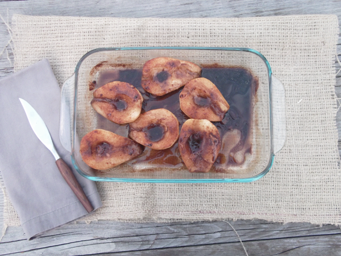 recipe | toasty roasted bartlett pears - A Daily Something