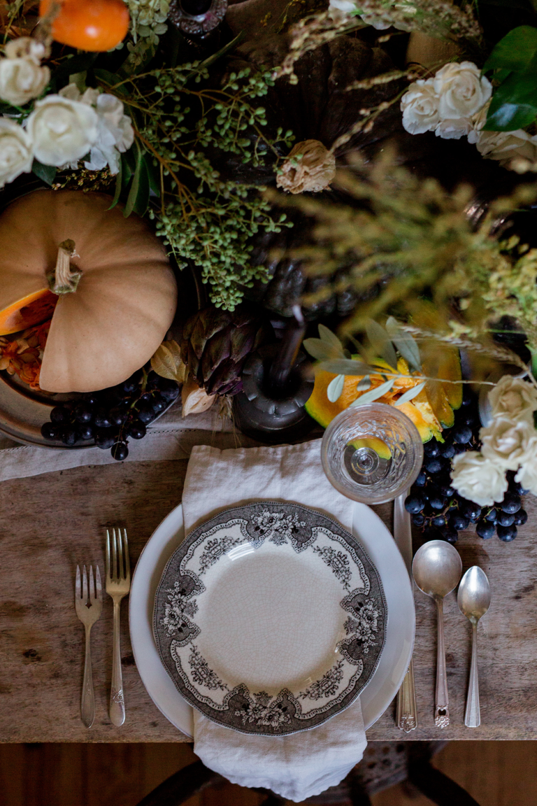 Still Life Inspired Thanksgiving Table - A Daily Something