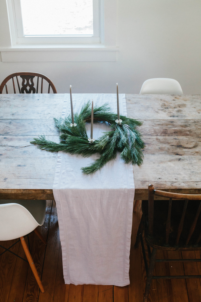 DIY | Christmas Table Wreath and Preparing Your Home for Hosting - A ...