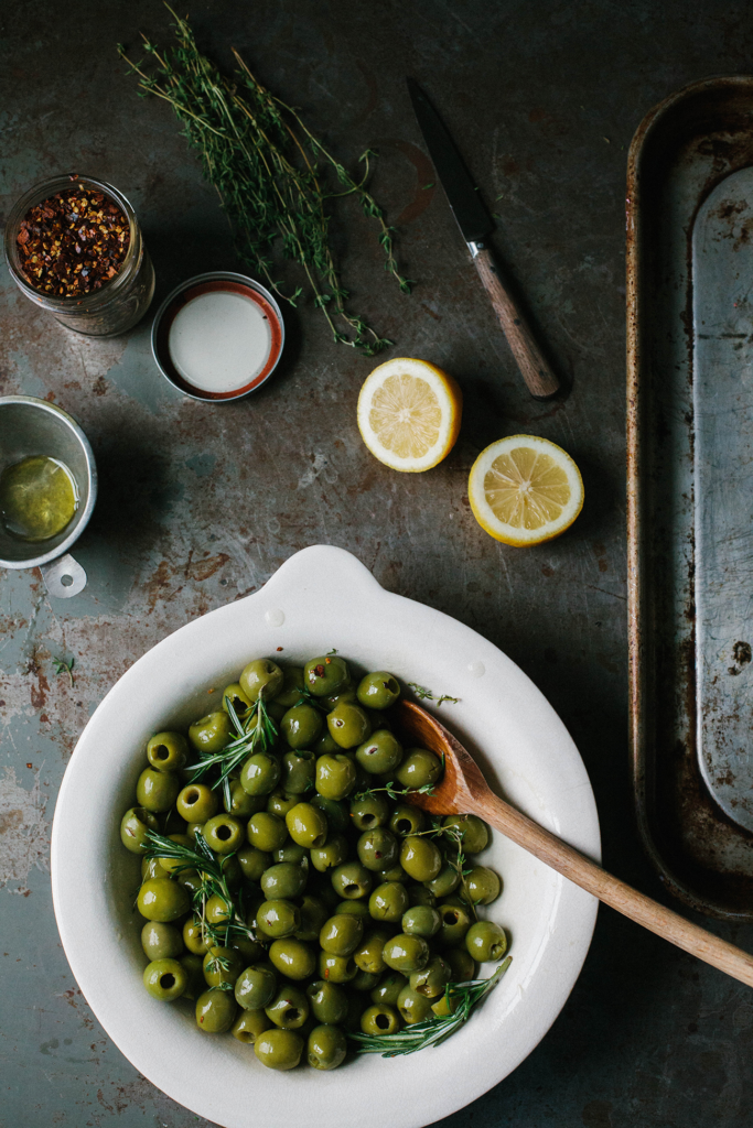 Recipe | Herb-Roasted Castelvetrano Olives - A Daily Something