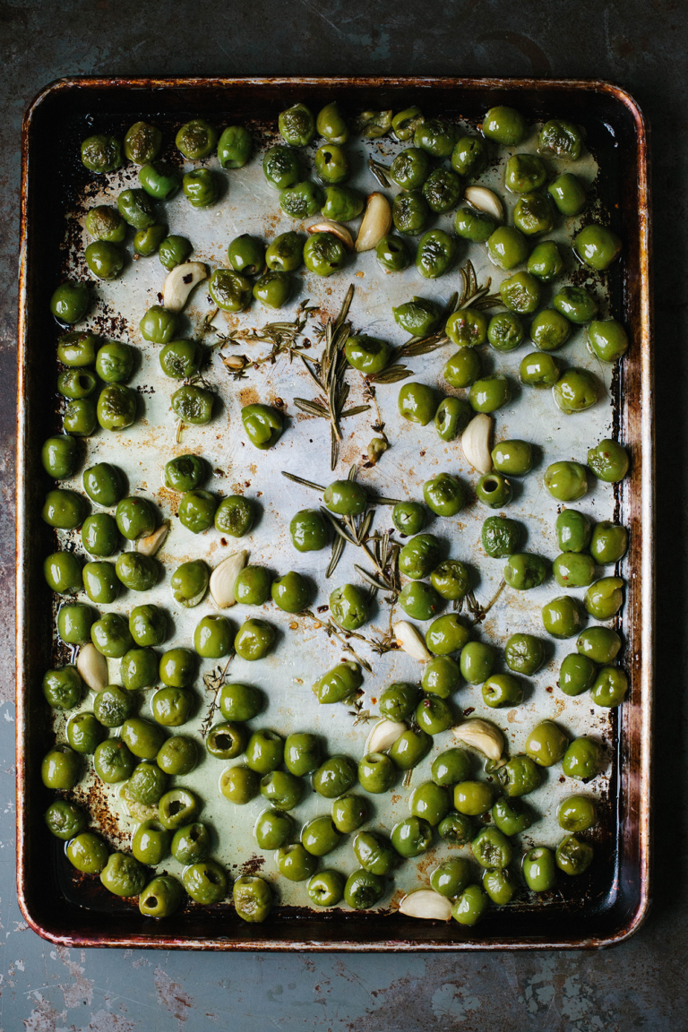 Recipe | Herb-Roasted Castelvetrano Olives - A Daily Something