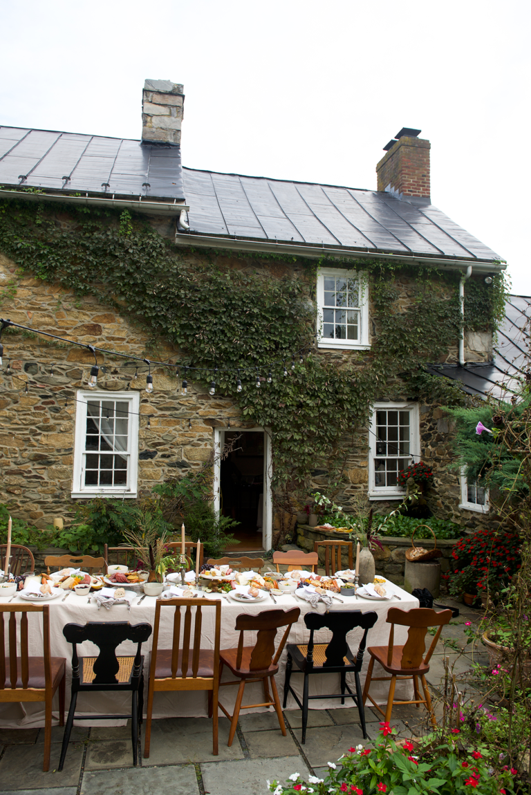 A Daily Gathering Countryside Dinner + A Lush Table Runner - A Daily ...