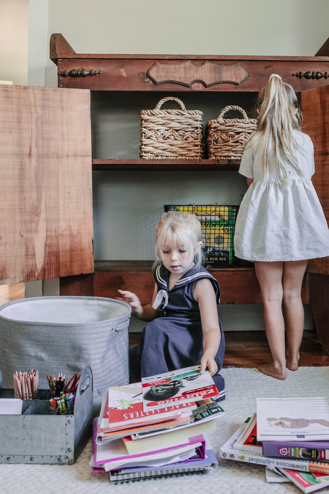 Life with Littles | Back to School Organization - A Daily Something